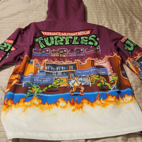 Chalkline | Jackets & Coats | Tmnt 989 Arcade Aronak Jacket | Poshmark